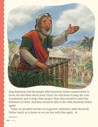 King Benjamin Teaches His People