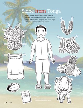 Friend Figure: Sione from Tonga