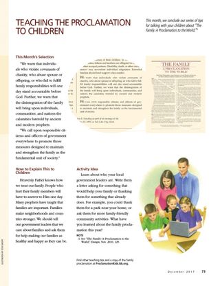 Teaching the Proclamation to Children