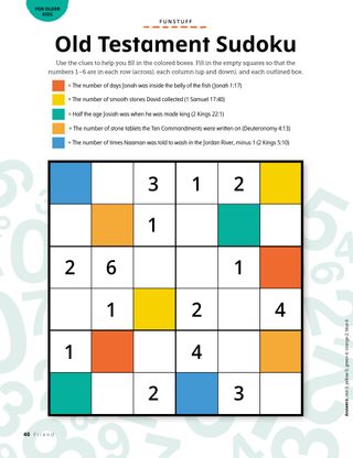 Old Testament Sudoku